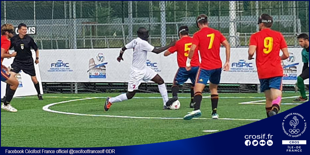 Cécifoot : Championnat d’Europe - CROS Île-de-France