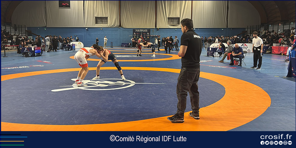 La saison 2026 de lutte démarre en Île-de-France ! - CROS Île-de-France